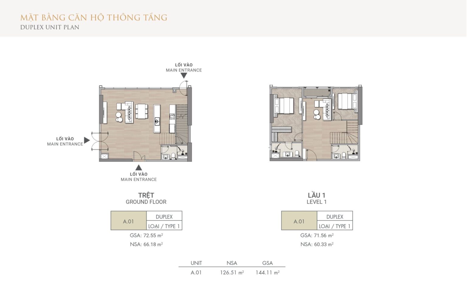 Mặt bằng Duplex Masteri Centre Point